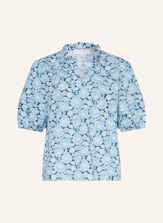 Rich & Royal Blusenshirt Mit 3/4-Arm Und R&uuml;schen blau