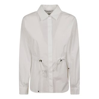 Max Mara Damen, Blusen & Hemden, Wei&szlig;, SGr&ouml;&szlig;e