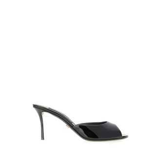 Dolce & Gabbana Femme, Chaussures, Noir, Taille: 40 EU Keira Mules