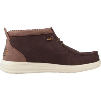 Hey Dude Wally Mid Gripr Vin Classic - - Shoes - Herren - Braun - 44 EU