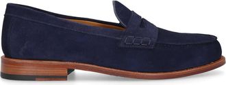 Heinrich Dinkelacker Slipper & Pantoletten - Loafer Wien Plain V - Gr. 41,5 (EU) - in Blau - f&uuml;r Damen