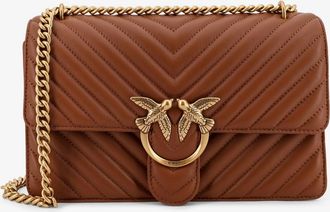 Pinko Love Bag One quilted leather crossbody bag - PINKO - gender_Woman