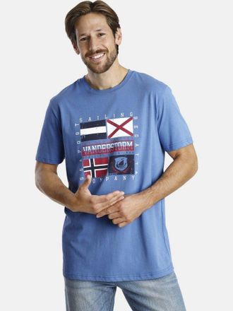 Jan Vanderstorm T-Shirt PREBEN mit markantem Print (2er-Pack)
