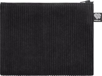 PP-Berlin Etui Groß, Vegan, Handgenäht in Berlin großes Täschchen für Kinder Damen, Herren, Unisex (Schwarz)