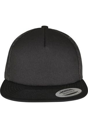 Flexfit Mixte Foam Trucker Black One Size Casquette, Noir, Taille Unique EU