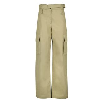 Iro Indra Hose mit geradem Bein - - Trousers - Damen - Beige - M