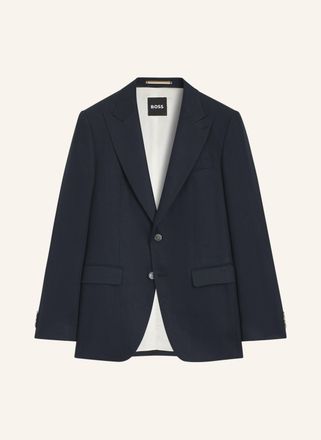 HUGO BOSS Blazer H-Hutson-Peak-262 Slim Fit blau