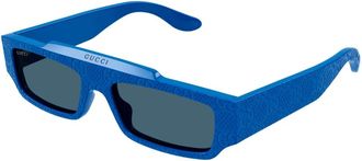 Gucci Sonnenbrille - - Accessories - Herren - Blau - 55 MM