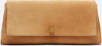 Khaite Clutch Audrey aus Veloursleder