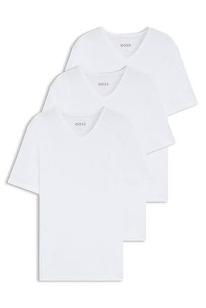 BOSS Tshirtvn 3P Classic T-Shirt, Blanc 100, XL Homme