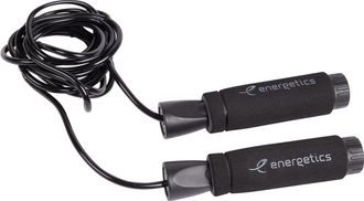 ENERGETICS Unisex - Erwachsene Speed Rope Krafttraining, Black/Grey Dark, Einheitsgröße