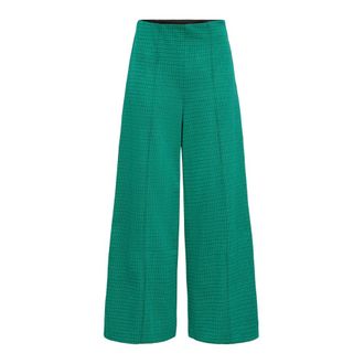 Ichi Ichi - Pantalon - Femme - Pantalons - Vert - Taille: 40 FR