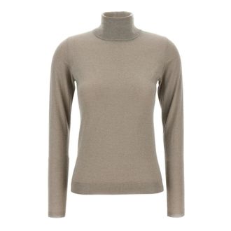 Brunello Cucinelli Rollkragenpullover - - Knitwear - Damen - Braun - S