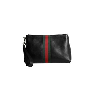 Gucci Web Trademark Medium Pouch