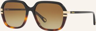 Chloé Sonnenbrille ch0204s schwarz