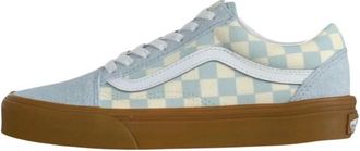 Vans Femme, Chaussures, Bleu, Taille: 38 1/2 EU Old Skool Checkerboard Shoe