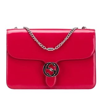Gucci Sac bandouli&egrave;re Pre-owned - Femme - Pre-owned - Rouge - Taille: ONE Size