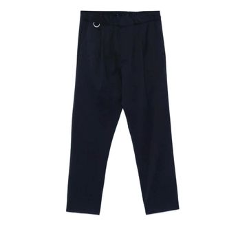 low brand Homme, Pantalons, Bleu, Taille: W30 Pantalon en laine bleu fonc&eacute;