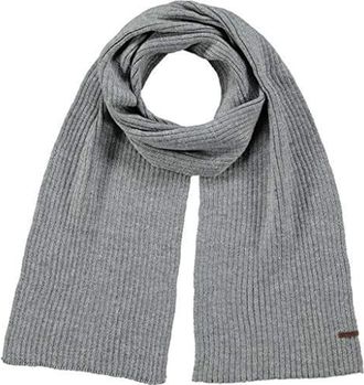 Barts Wilbert Scarf, Echarpe Homme, Gris (HEATHER GREY 0002), Taille unique (Taille fabricant: UNI)