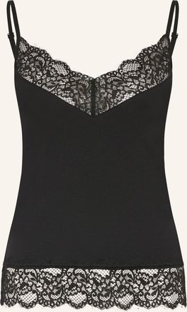 Darling Harbour Darling Harbour Jerseytop Mit Spitze schwarz