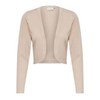 Kaffe Eleganter Astrid Bolero in Peach Whip - - Knitwear - Damen - Rosa - XL