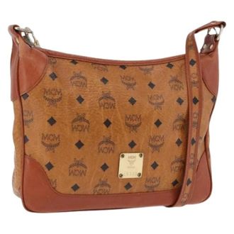 MCM Sac bandouli&egrave;re Pre-owned - Femme - Pre-owned - Brun - Taille: ONE Size