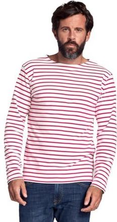 Armor Lux Marini&egrave;re col Bateau en Coton &eacute;pais