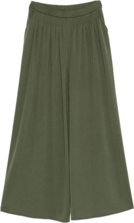 Max Mara Femme, Pantalons, Vert, Taille: 36 FR Wide Pantalons