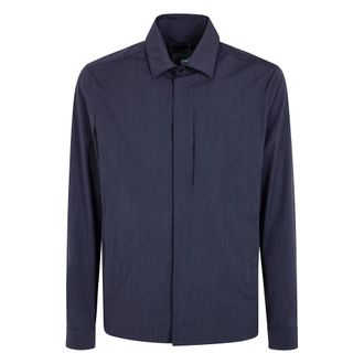 Herno Shirt Jacket Functional - - Jackets - Herren - Blau - XL