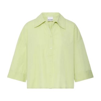 Ichi Ichi - Blouses & Chemises - Femme - Blouses et Chemises - Vert - Taille: 36 FR
