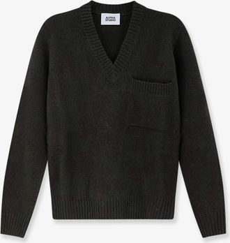 Alpha Studio Virgin wool and cashmere sweater - ALPHA-STUDIO - gender_Man