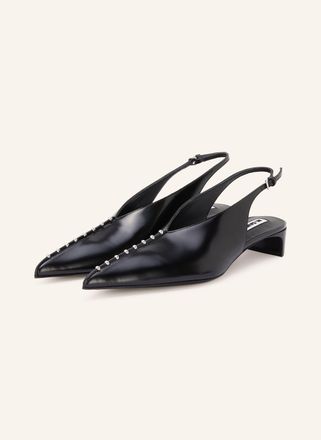 Jil Sander Slingpumps schwarz