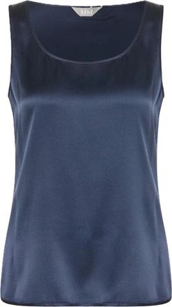 Max Mara Femme, Tops, Bleu, Taille: 44 FR Mmlpan Tank Top