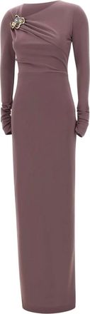 Rebecca Vallance Femme, Robes, Violet, Taille: 36 FR Nala Long Sleeve Maxi Dress