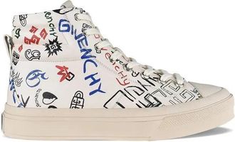 Givenchy Low-Top Sneaker - City High-Top Sneakers - Gr. 40 (EU) - in Grau - f&uuml;r Damen
