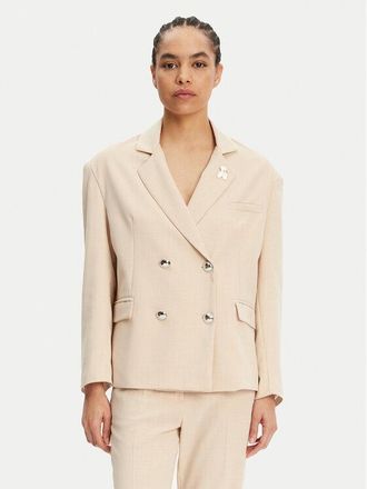 Maryley Sakko 25EB288/21BE Beige Regular Fit