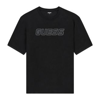 Guess Herren, Oberteile, Schwarzk, 2XLGr&ouml;&szlig;e