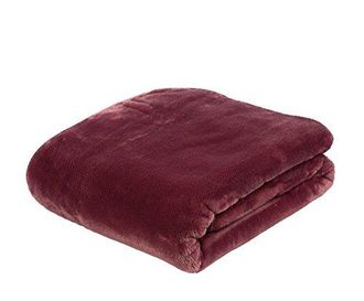 G&ouml;zze Couverture Douillette Premium Cashmere-Feeling, 500 g/m&sup2;, 130 x 170 cm - Baies