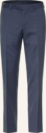 HUGO BOSS Anzughose Genius Slim Fit blau