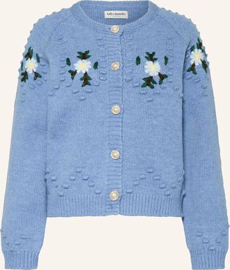 Lollys Laundry Lollys Laundry Strickjacke Gracelynnll blau