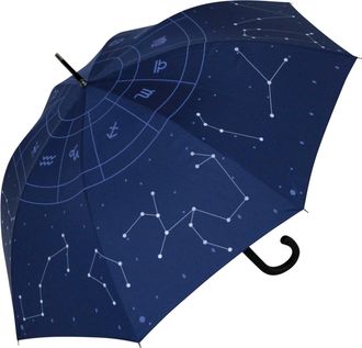 iX-brella Reflex Regenschirm Star Sign mit reflektierenden Sternbildern - Stockschirm Automatik
