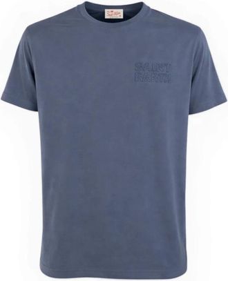 MC2 Saint Barth Homme, Maillots de bain, Bleu, Taille: L Portofino T-shirt