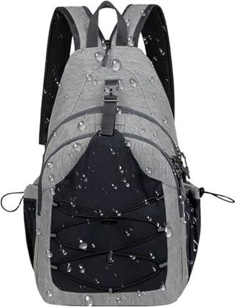 Generico Sac de poitrine pour homme - harnais de voyage de grande capacit&eacute;, organisateur de traverses unisexe | Option de transport athl&eacute;tique &eacute;l&eacute;gante, utilit