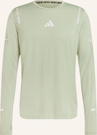adidas Laufshirt Ultimate Running Reflective Longsleeve gruen