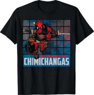 MARVEL Deadpool Someone Say Chimichangas T-Shirt
