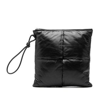 Bottega Veneta Pre-owned Vintage Leder Clutch - - Pre-owned - Damen - Schwarzk - ONE SIZE