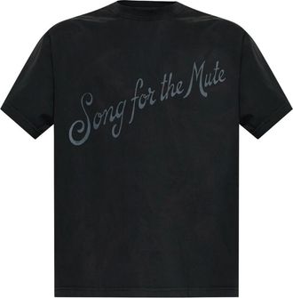 Song for the Mute T-shirt - Homme - Tops - Noir - Taille: M