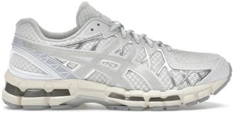 Asics Asics Low-Top Sneaker - ASICS Gel-Kayano 20 White Pure Silver - Gr. 39,5 (EU) - in Wei&szlig; - f&uuml;r Damen