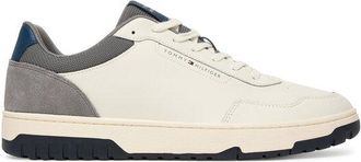 Tommy Hilfiger Sneakers Th Basket Core Lite Lth/Suede FM0FM05714 Wei&szlig;