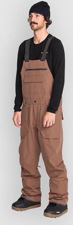 Volcom Roan Overall Bib Pants desert taupe